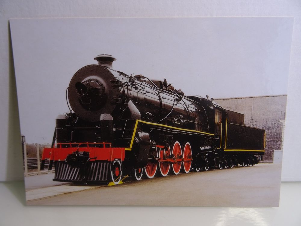Postcard Steam Locomotive No. 607 Chinese National Railway | Acheter ...
