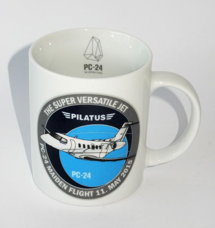 Kaffee-/ Teetasse "Pilatus PC 24" - 2.5dl! | Kaufen auf Ricardo