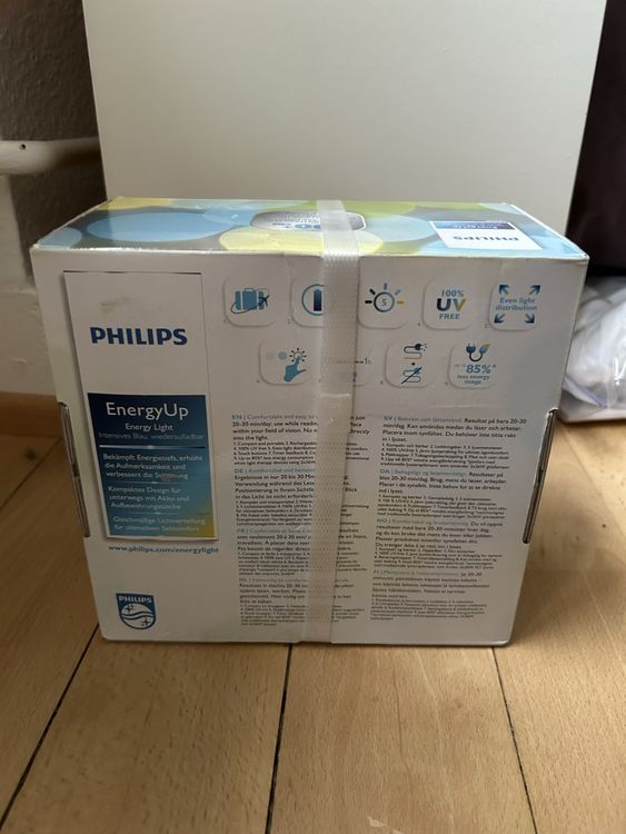 Philips Energy Up Light HF3430 Lichtlampe Therapie Stimmung (Neu und ...