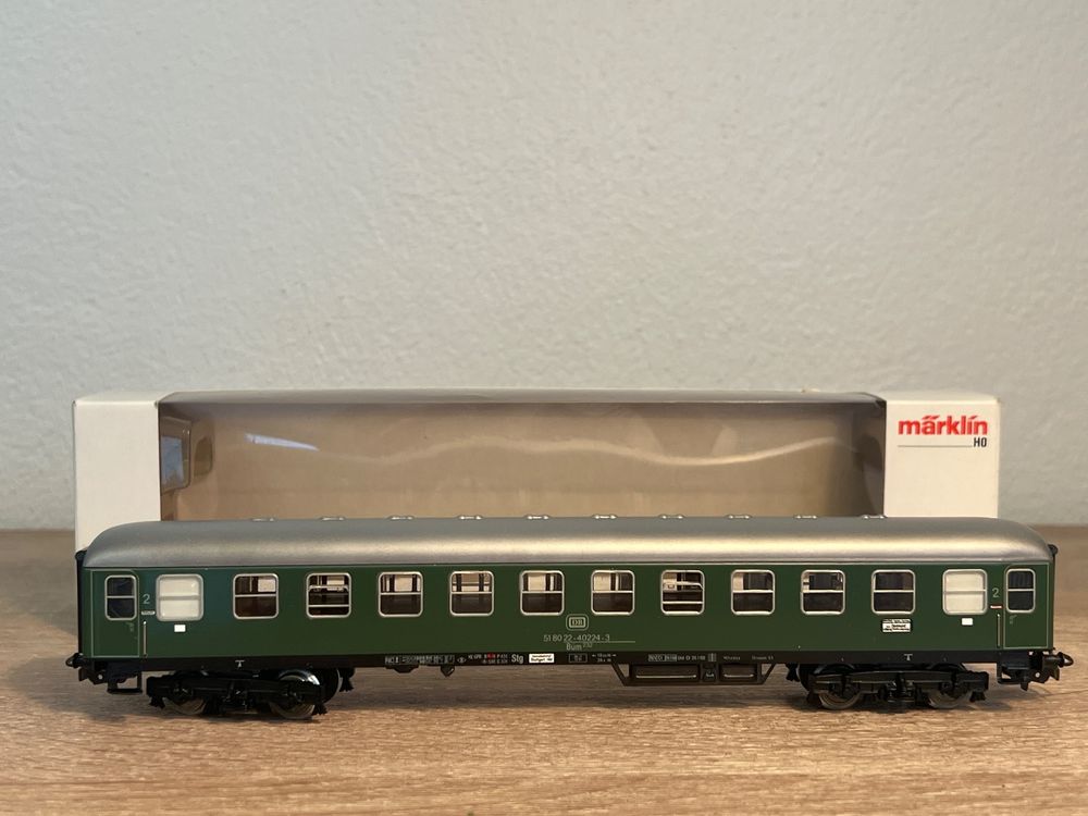 Märklin 4052 D-Zug-Wagen 2.Kl DB H0 OVP NEU | Kaufen auf Ricardo