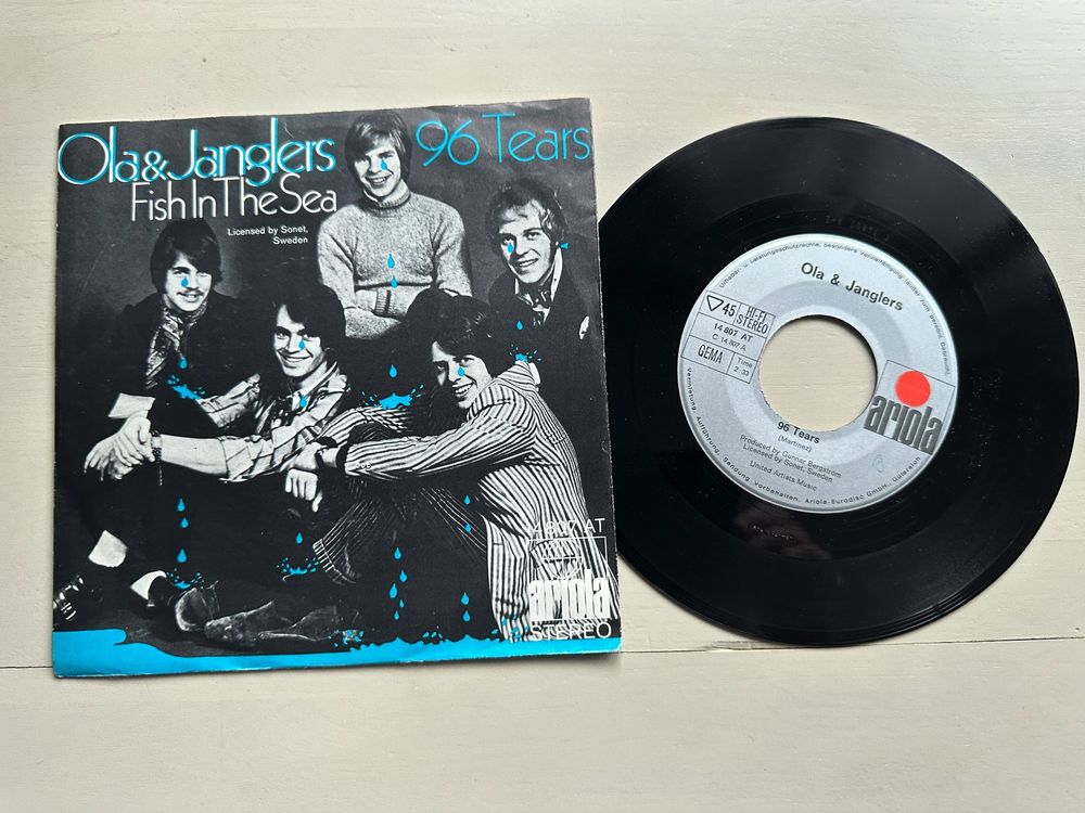 OLA & JANGLERS rare 96 tears Single Psychedelic Rock 70's (Gebraucht ...