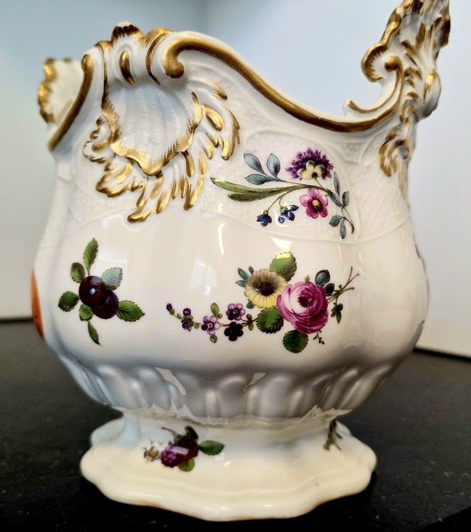 Seltener Cachepot Meissen Übertopf Porzellan | Comprare su Ricardo