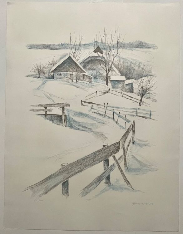 HANS GMÜNDER LITHOGRAPHIE SIGNIERT NUMMERIERT (Gebraucht) in Gersau für CHF 29 – mit Lieferung ...