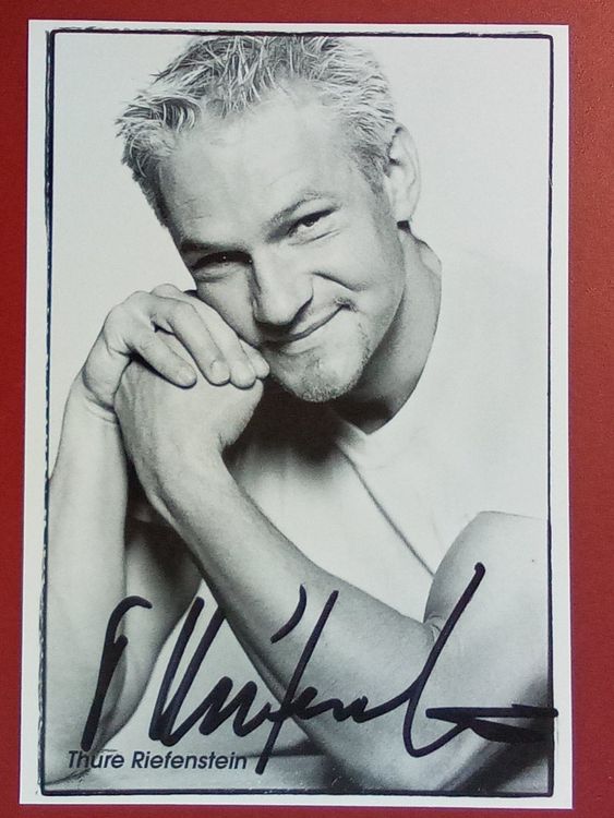 Thure Riefenstein Autogramm signiert Fotopostkarte 10x15cm (Gebraucht ...