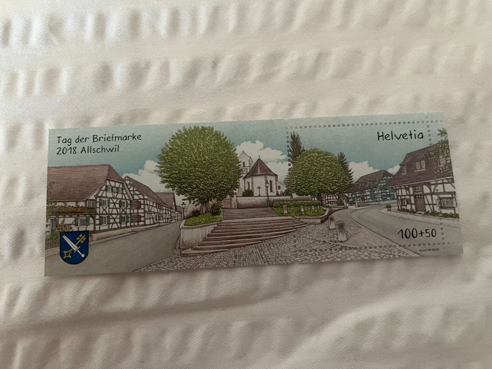 Tag der Briefmarke 2018 Allschwil (Mi CH BL70) postfrisch (Neu (gemäss ...