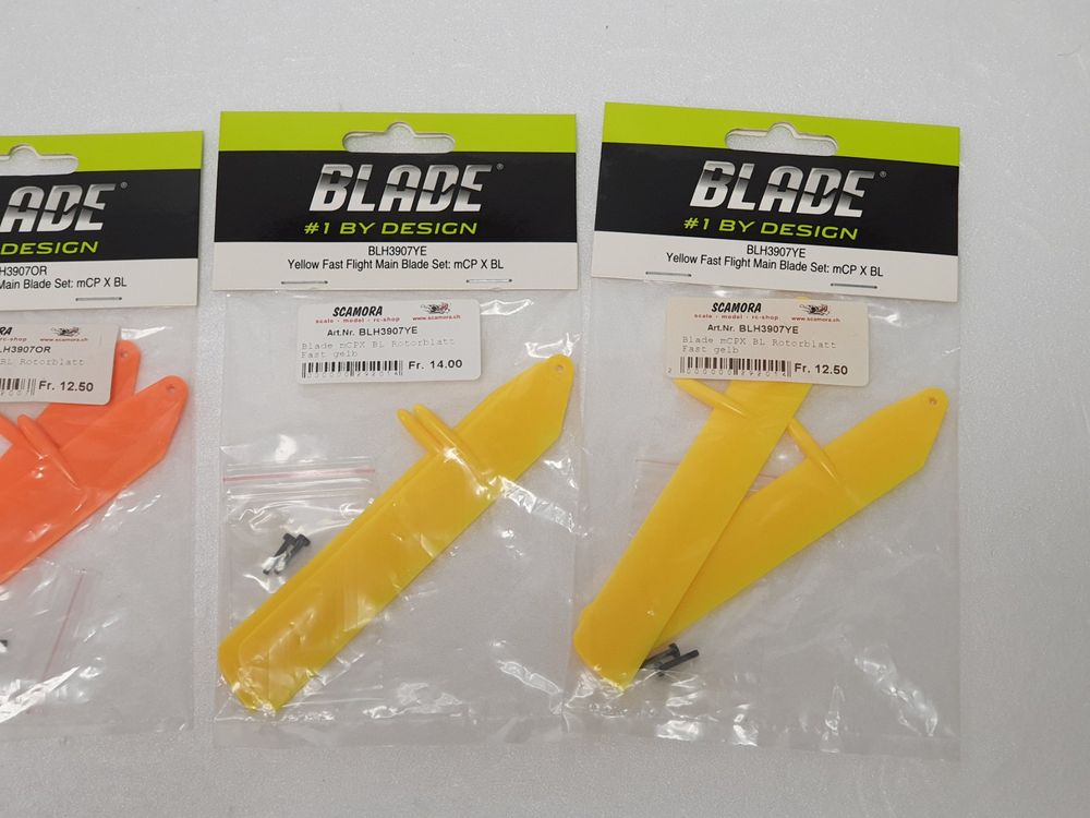Blade mCP X BL Rotorblatt und Hauptwelle (Neu und originalverpackt) in ...