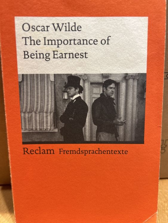 The Importance of Being Earnest - Oscar Wilde | Kaufen auf Ricardo