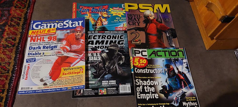 Game Magazine Fun Online/ Gamestar / PSM 1996/ 1997 / 2002 (Gebraucht ...