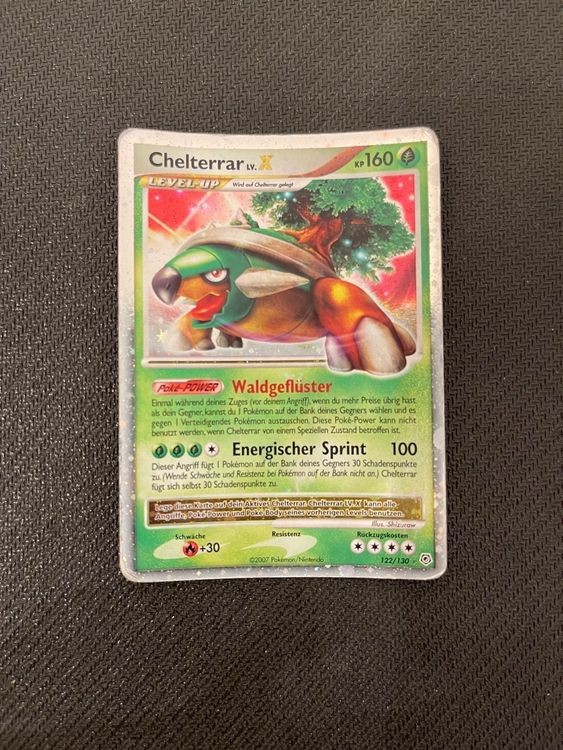 Seltene Pokémon-Karte Chelterrar X 2007! (Gebraucht) in Roveredo GR für ...