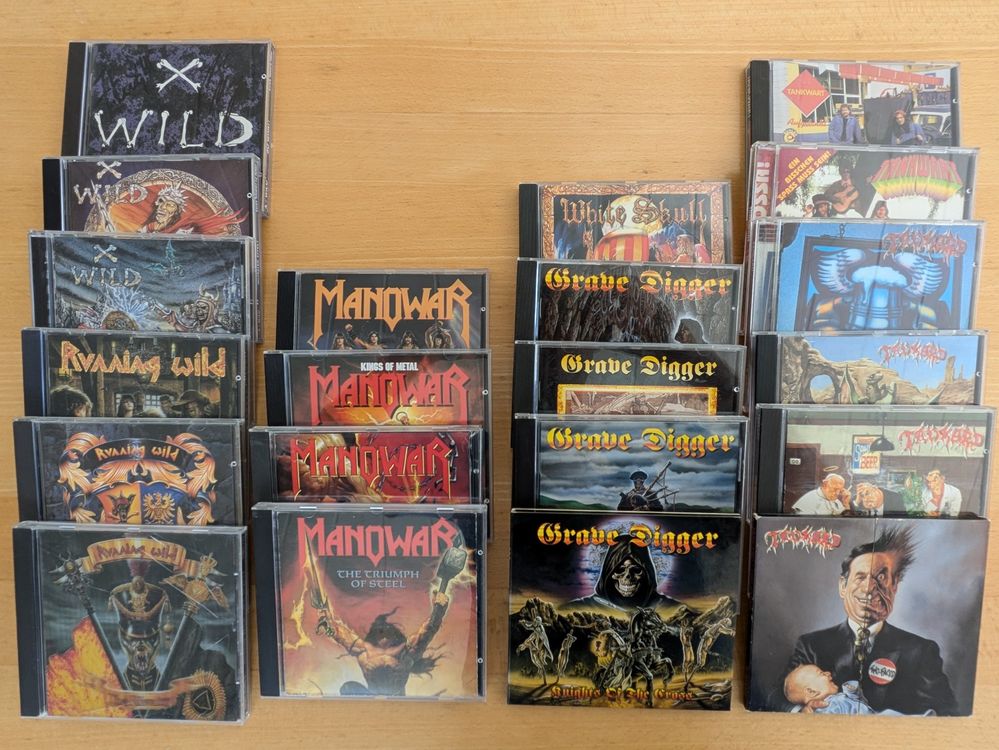 CD Sammlung Heavy Metal (Gebraucht) in Wünnewil für CHF 26 – mit ...