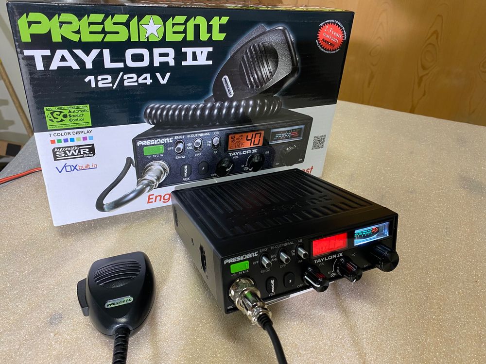 President Taylor 4 inkl. alle Originalteile, PKW-Einbau-Kit (Neu ...