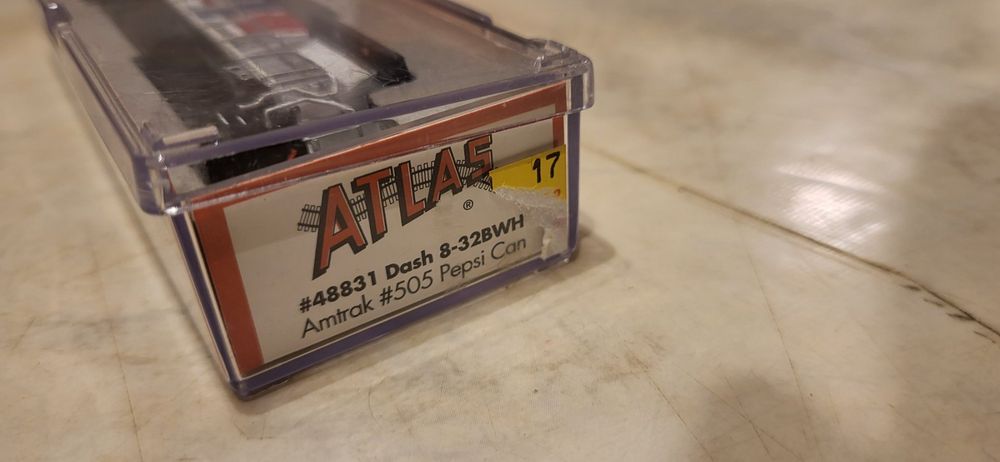 Atlas USA Spur N Amtrak Dash 8-32Bwh Diesel Lok Neu Ovp (Neu (gemäss Beschreibung)) in ...