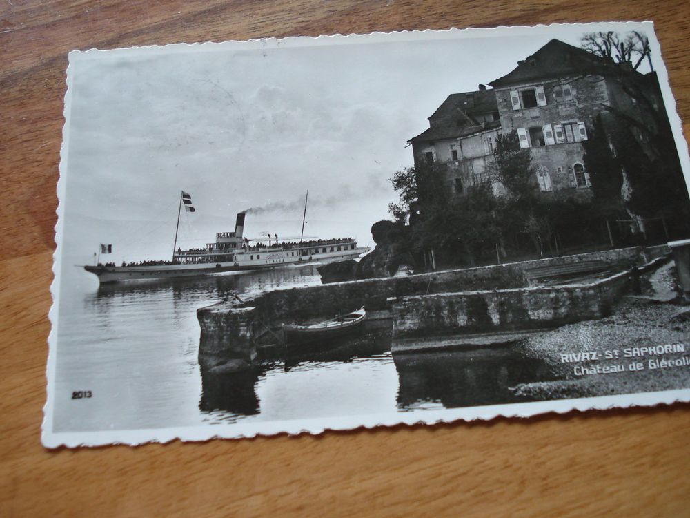 Rivaz St Saphorin, Chateau de Glerolles, 1952 (Gebraucht) in Niederwil ...