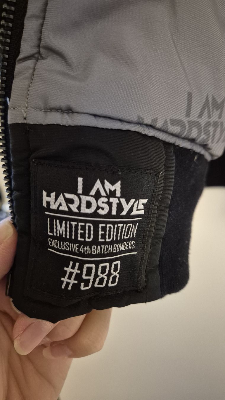 I am Hardstyle Bomber Jacke Limited Edition, neu (Neu (gemäss ...