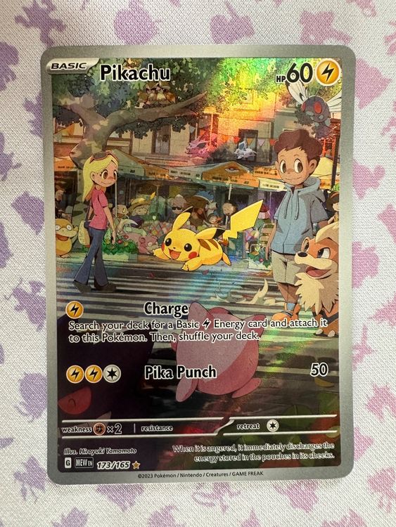 Pikachu 173/165 - Pokemon 151 ENG (Neu (gemäss Beschreibung)) in Zürich ...