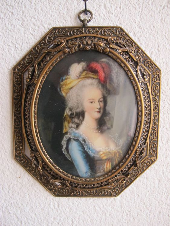 miniatur Portrait von Marie Antoinette | Kaufen auf Ricardo