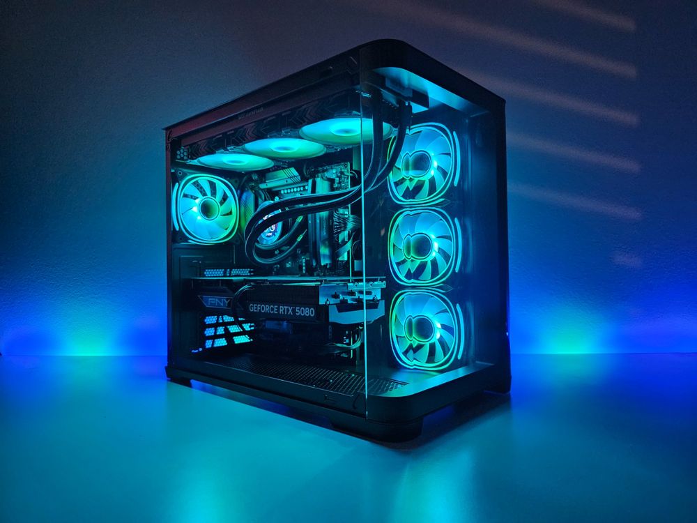 Gaming PC Amethyst💜RTX 5080 + Ryzen 7800X3D | 6000MHz 32GB (Neu und ...