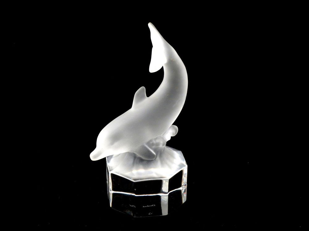 Dauphin cristal Goebel Kristall Delfin 11.5 cm (Gebraucht) in Noville ...