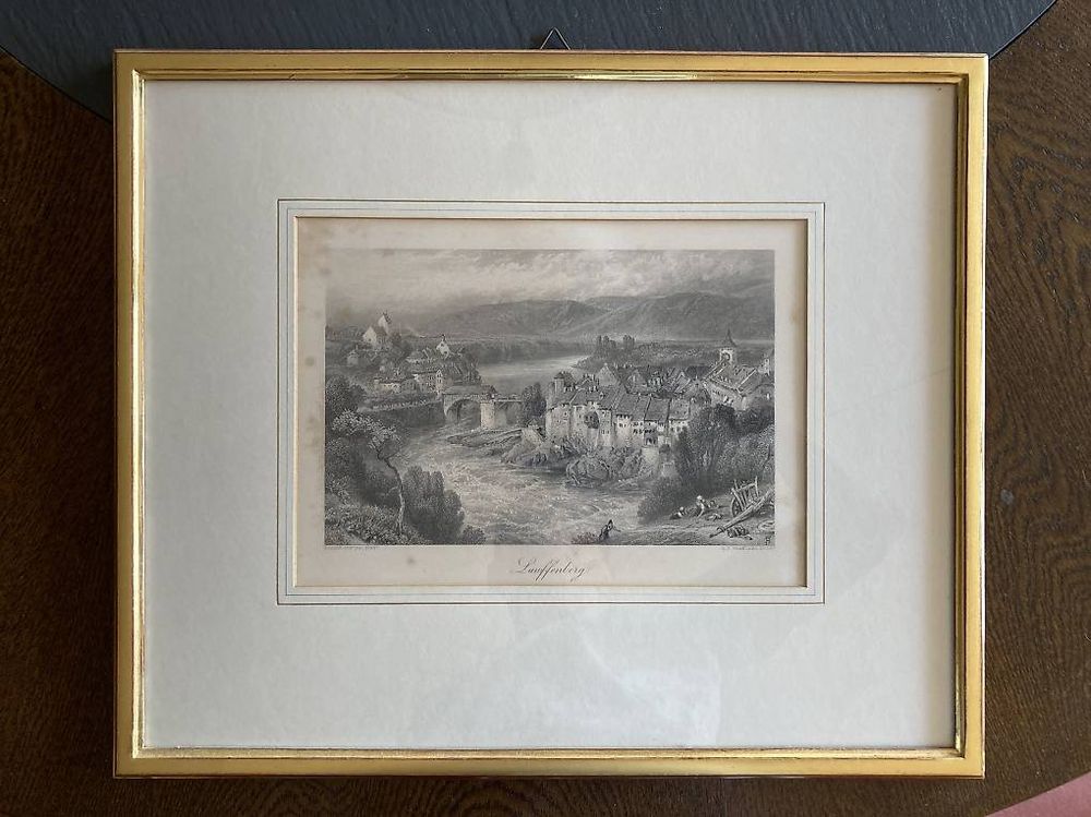 Antiker Kupferstich 'Laufenburg' (Gebraucht) in Winterthur für CHF 30 – nur Abholung auf Ricardo ...