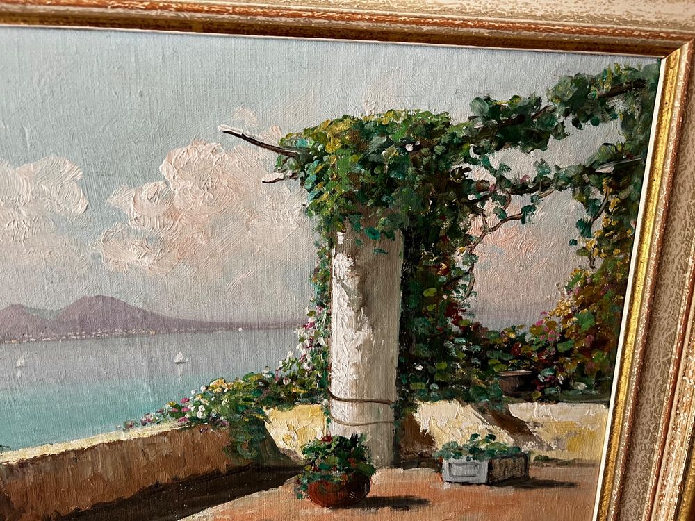 Bianca Ciappa Gemälde Napoli Vulkan Vesuv (Gebraucht) in Hombrechtikon ...