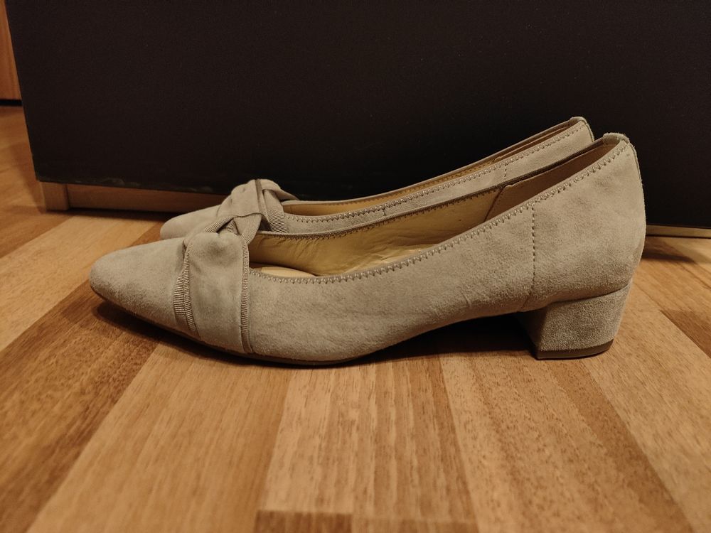 Damenschuhe mit Absatz beige/grau, Absatzschuhe, Gabor (Neu (gemäss ...