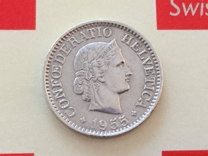 10 Rappen 1955 ss-vz (Gebraucht) in Elsau für CHF 0.5 – mit Lieferung auf Ricardo kaufen
