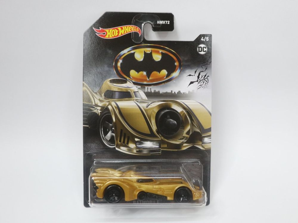 Hot Wheels Batmobile Batman Batmobil Gold 1989 (Neu und ...