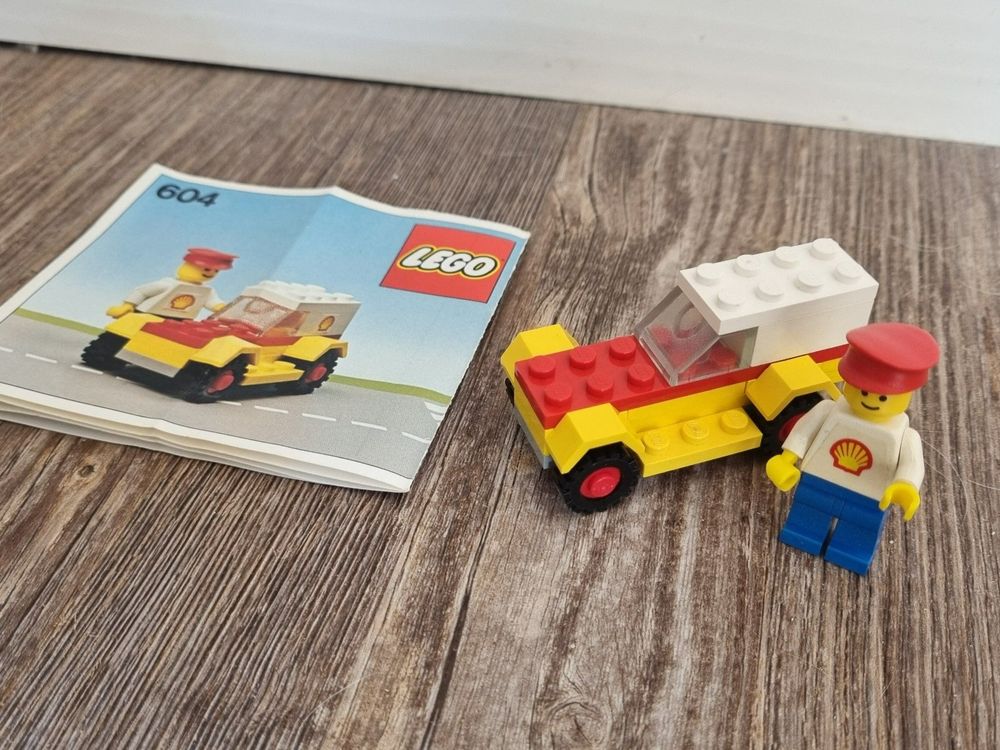 Altes Lego-Set: Shell Service Car; N°604 (Gebraucht) in Sonceboz ...