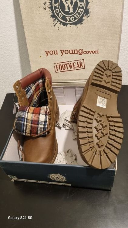 You Young Coveri Stiefel, Grösse 44, Marrone, Herbst (Neu und ...