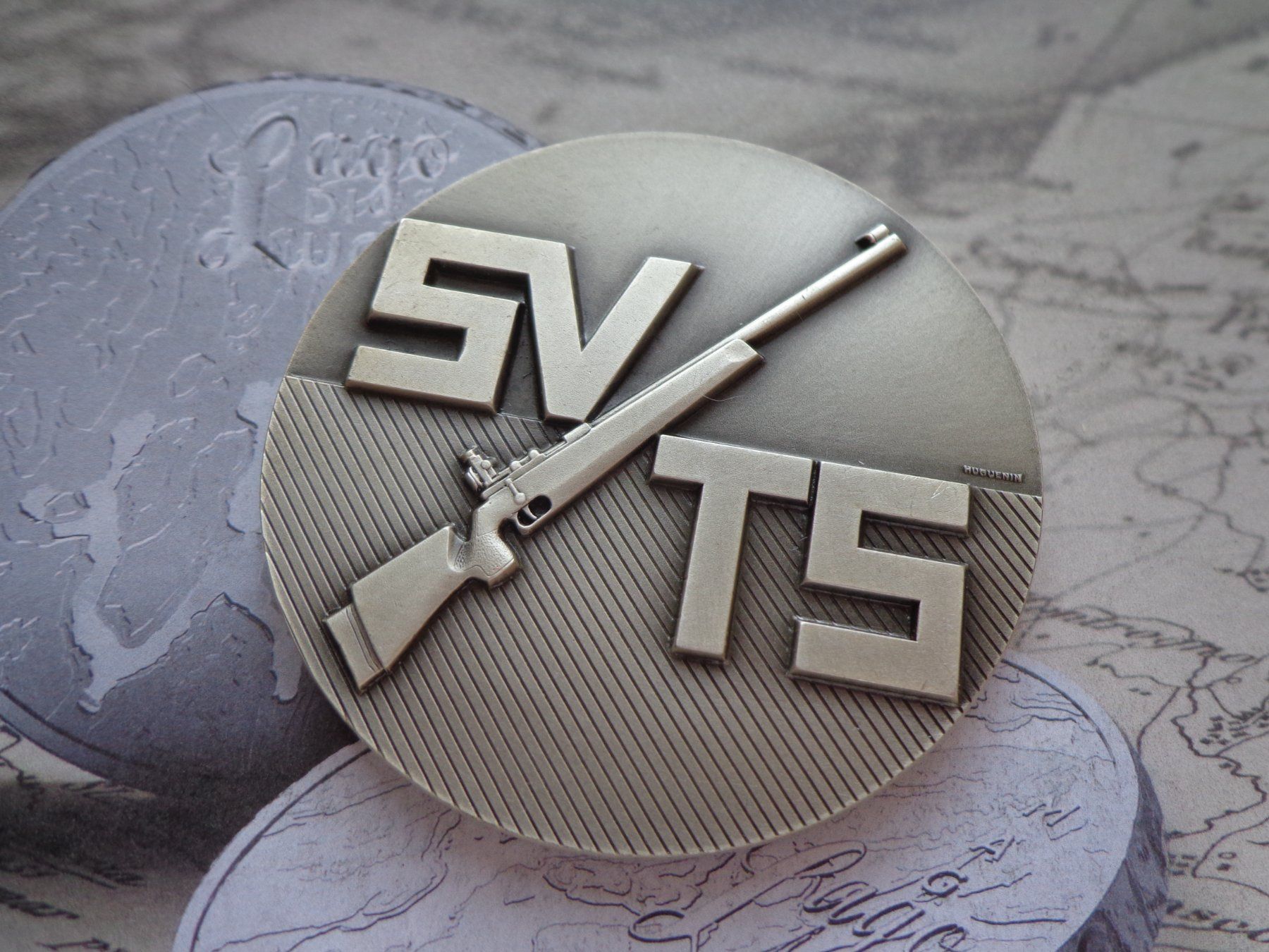 Médaille de Tirs Soc. Vaudoise Tirs sportifs "Maitrise" (D'occasion) à ...