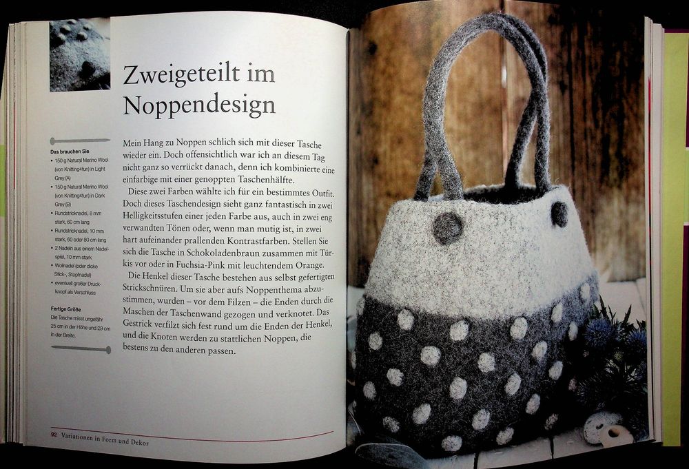 Bev Beattie Traumhafte Taschen zum Stricken + Filzen | Kaufen auf Ricardo