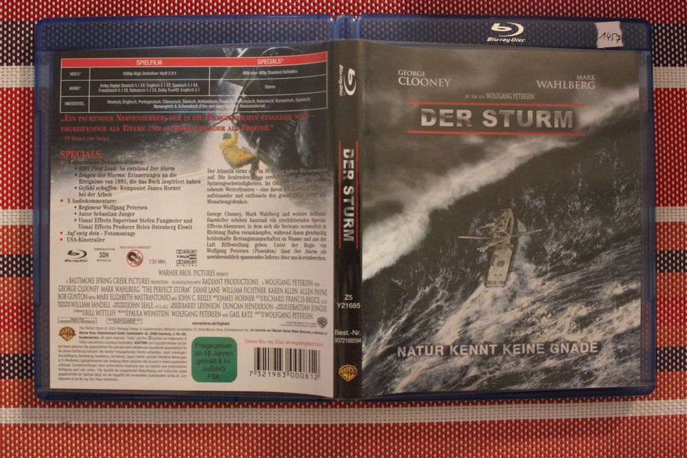Der Sturm von Wolfgang Petersen Blu-Ray (1457) (Gebraucht) in Geroldswil für CHF 2 – mit ...