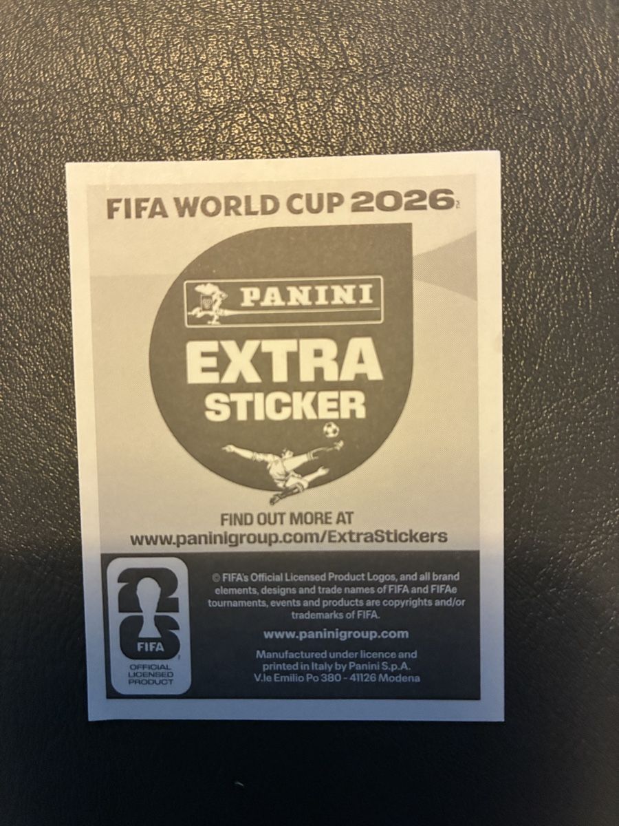 Panini WM 2026 - Extra Sticker - Christiano Ronaldo GOLD (Neu (gemäss ...