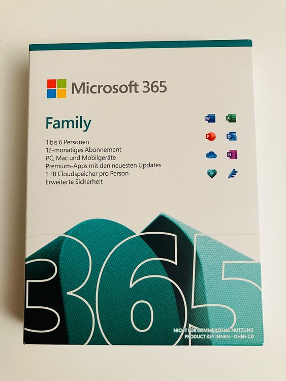 Microsoft 365 Family 1-6 Personen | Kaufen auf Ricardo Microsoft 365 Family 1-6 Personen | Kaufen auf Ricardo