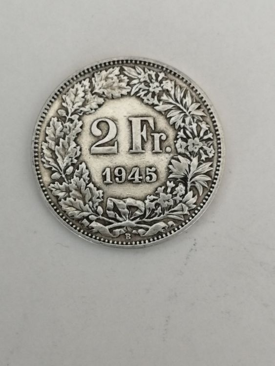 2 Fr. 1945 Silber | Kaufen auf Ricardo