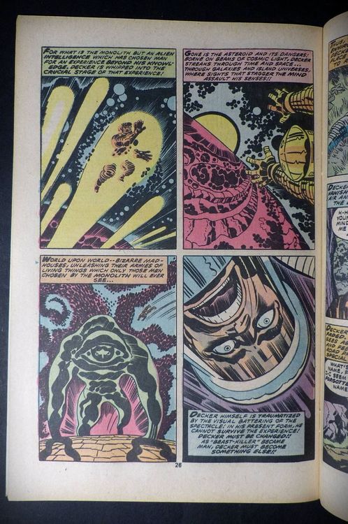 JACK KIRBY 2001 A SPACE ODYSSEY #1 KEY ISSSUE 🔑 MARVEL 1976 (Gebraucht ...