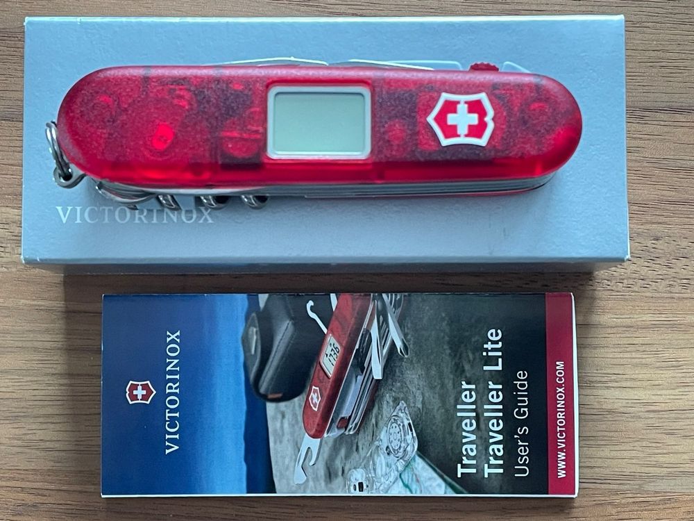 Victorinox Traveller Lite rot transparent (Neu und originalverpackt) in ...