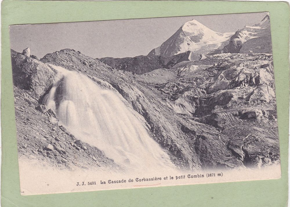 La Cascade de Corbassière et le petit Combin (Gebraucht) in Herisau für ...