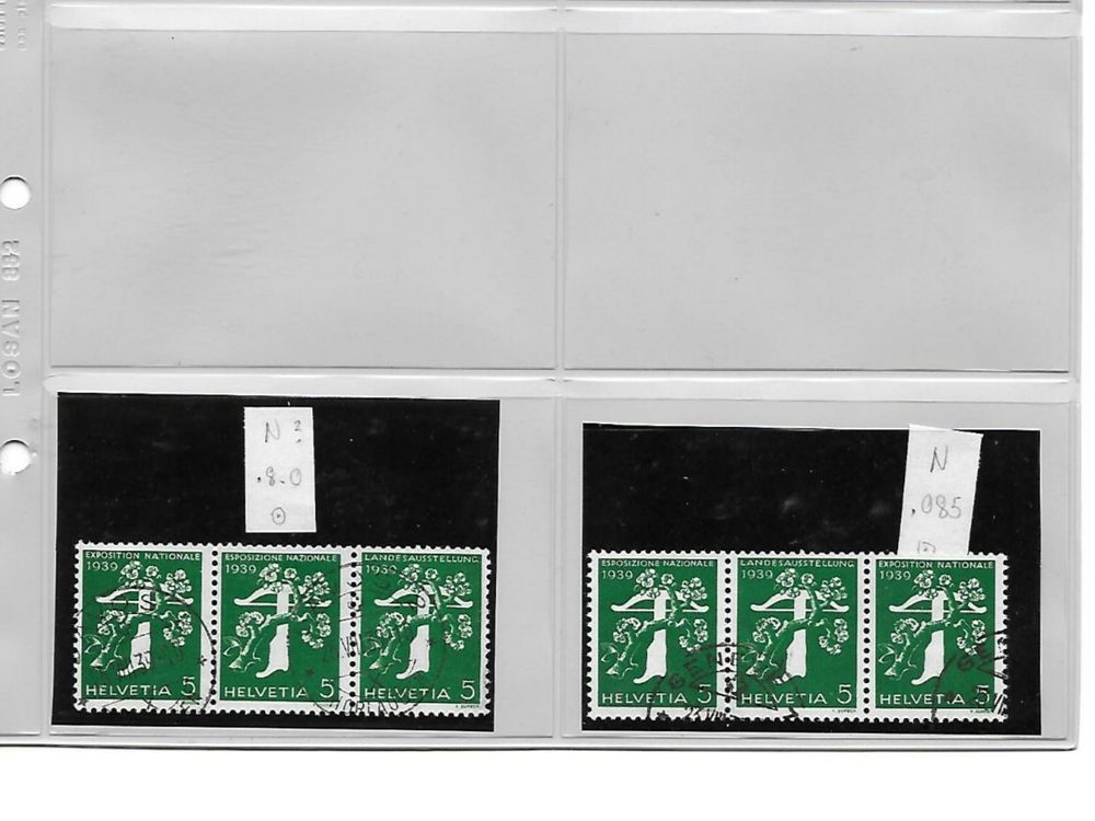 Landi 1939 gest.mit No Z25b+Z25c Kat: CHF 140.- | Kaufen auf Ricardo
