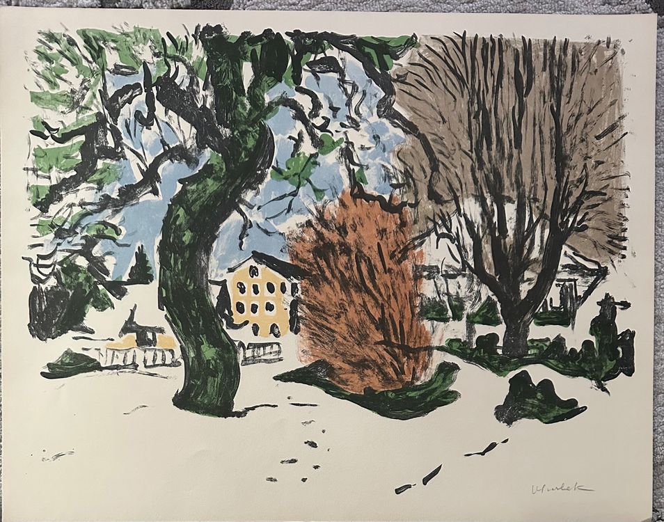 Victor Surbek (1885-1975) Litho Handsig (Gebraucht) in Hochdorf für CHF 5 – mit Lieferung auf ...