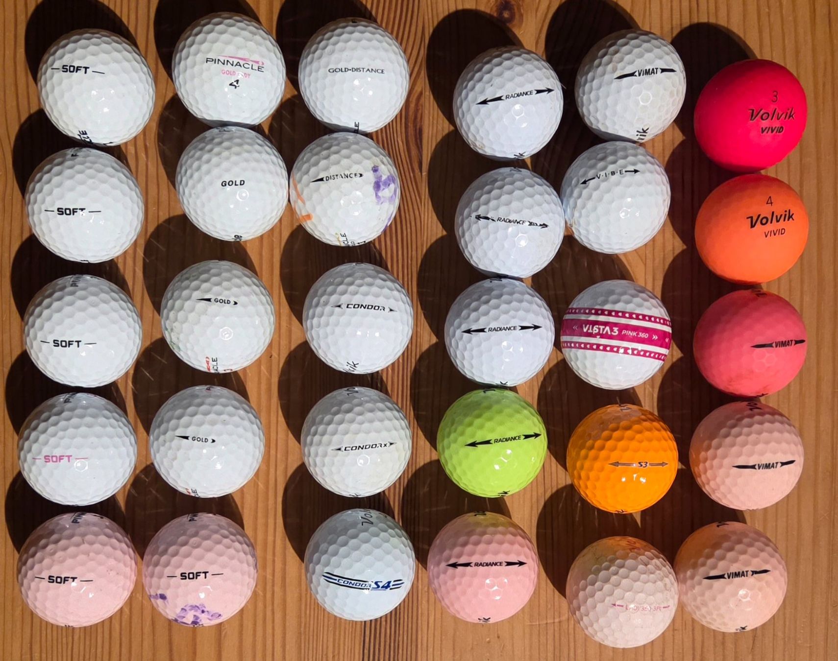 Pinnacle / Volvik Golfball Mix 30 Stk. (Gebraucht) in Grüsch für CHF 15 ...