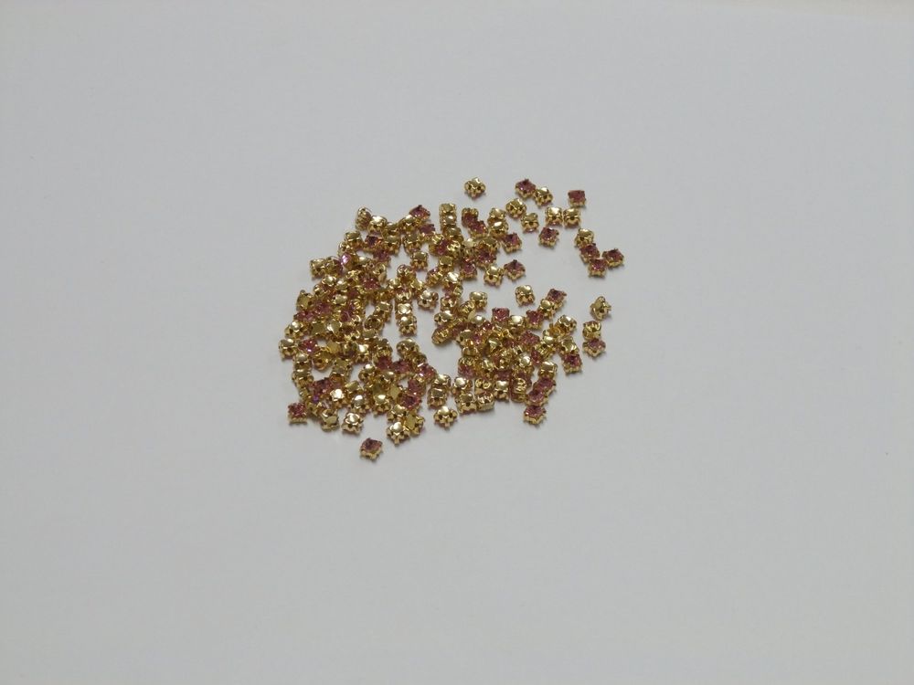 200 Hotfix vergoldet Rosa (378) (Neu und originalverpackt) in Blatten-Naters für CHF 3 – mit ...