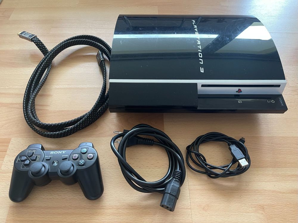 PS3 FAT 80 Gb, Sony Playstation 3 FAT 80 Gb (Gebraucht) in Couvet für ...