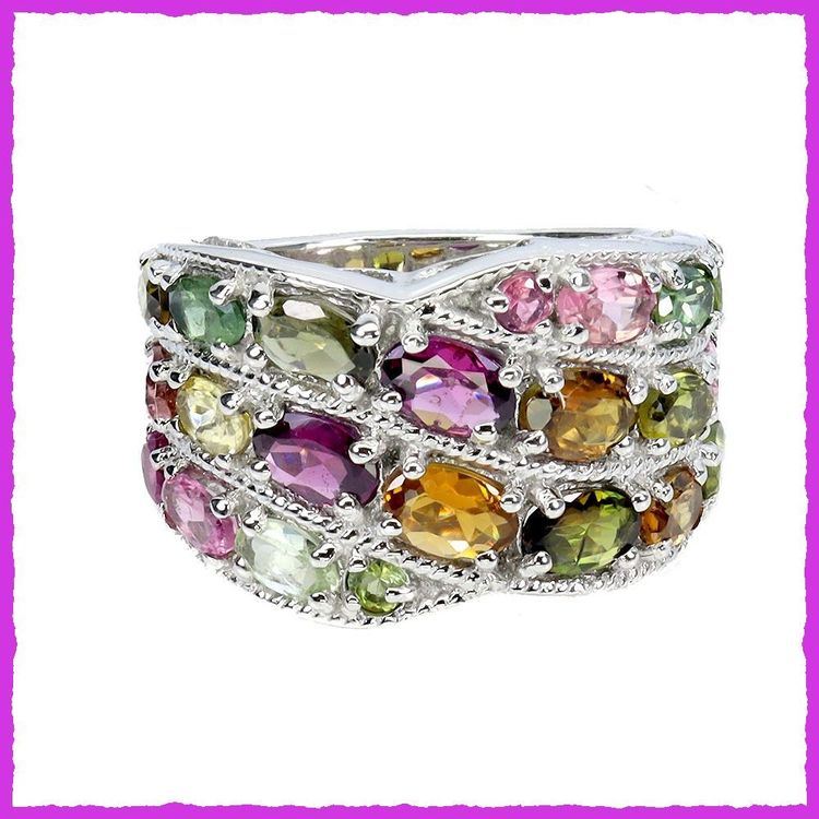 Grosser Turmalin Ringe 925 Silber (Neu und originalverpackt) in Oberglatt ZH für CHF 79 – mit ...