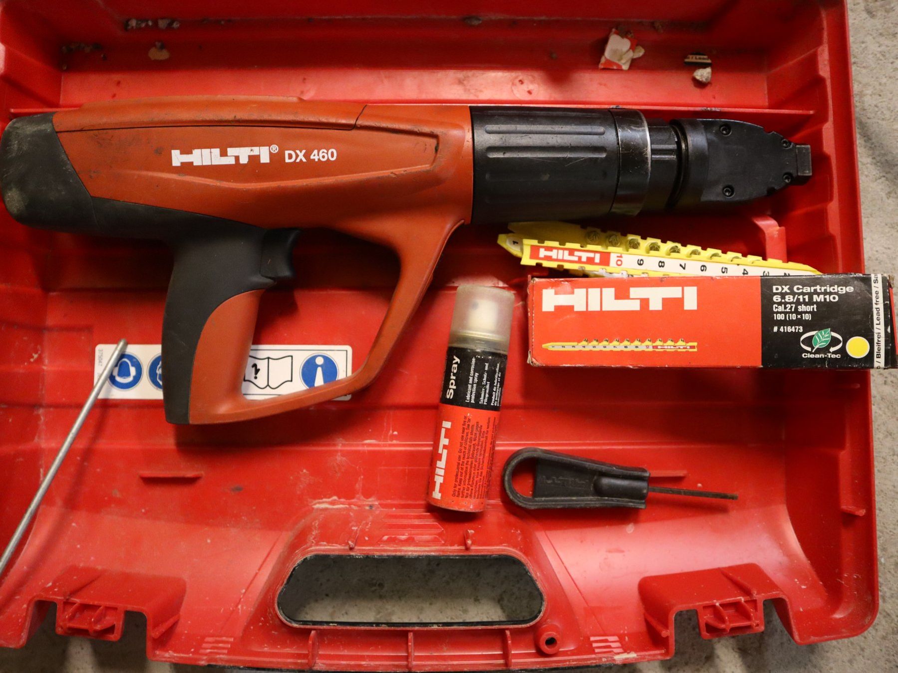 Bolzensetzgerät Hilti DX 460 (Gebraucht) in Hasle LU für CHF 62 – nur Abholung auf Ricardo kaufen