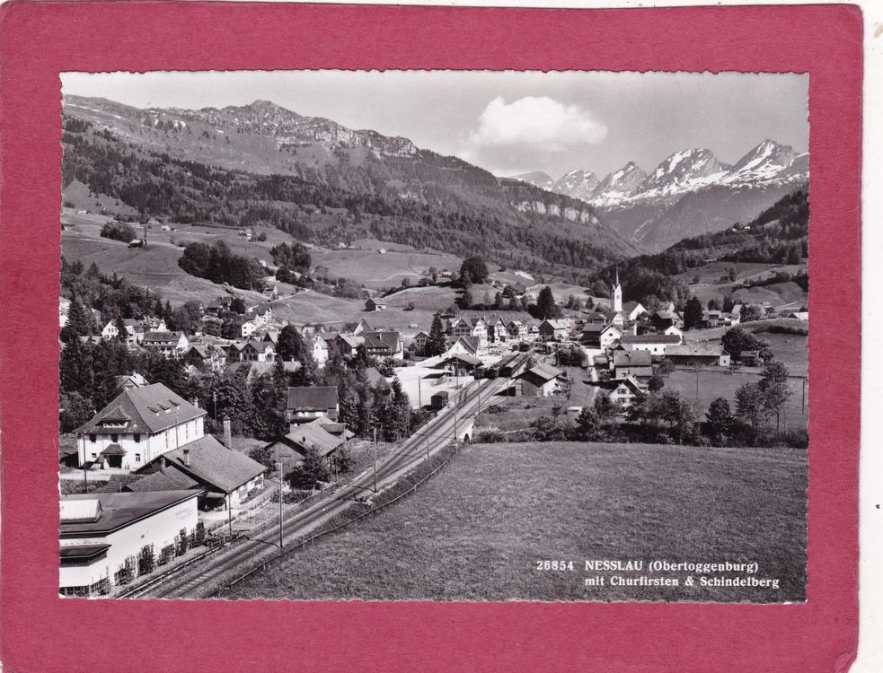 Nesslau Obertoggenburg mit Churfirsten & Schindelberg | Kaufen auf Ricardo