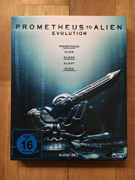 Alien 1 - 4 und Prometheus (Blu Ray) | Kaufen auf Ricardo
