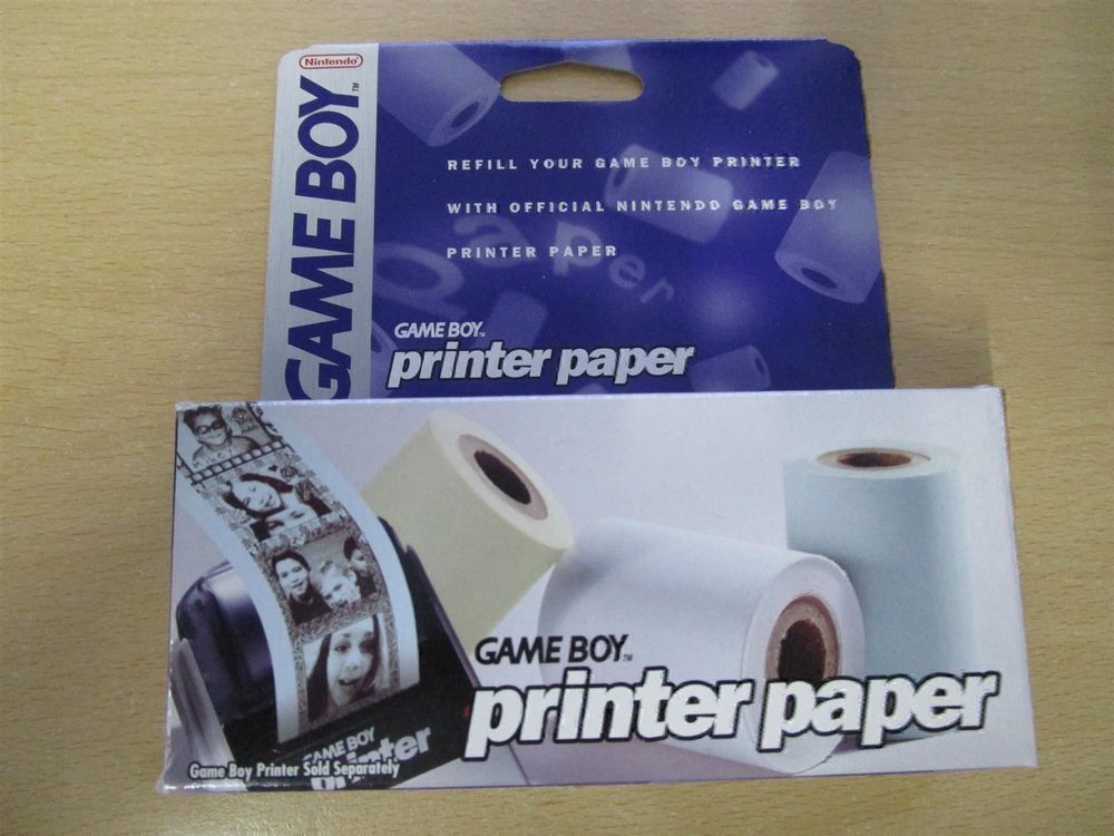 Game Boy Printer Papier NEUWARE GB | Kaufen auf Ricardo