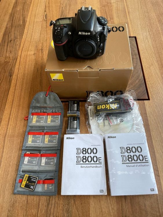 Nikon D800 Body mit Zubehör (D'occasion) à Rickenbach BL pour CHF 414 ...