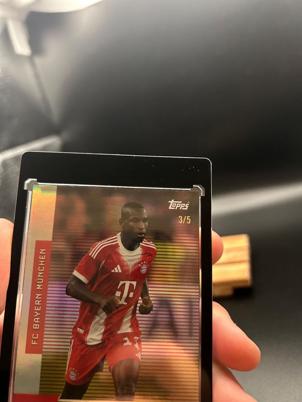 TOPPS Bayern München Teamset Nicolas Jackson nummeriert 3/5 (Neu ...